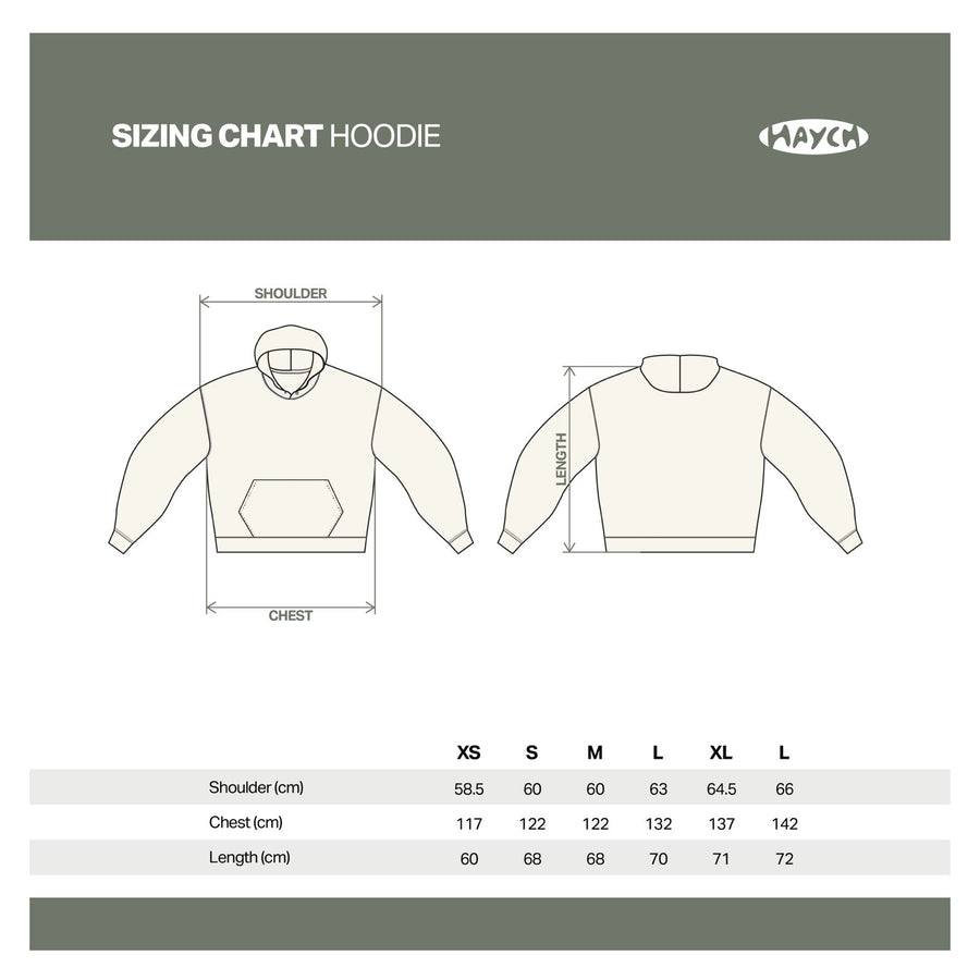 Size Guide – HAYCH
